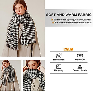 EN'DA professional Heated Scarf for Women Upgraded with 5V 5000mAh Rechargeable Battery Shawl Electric Heated Neck Pad for Winter