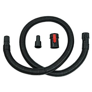 Ridgid Tug-A-Long Genuine OEM 31713 1-7/8 Inch, 7 Foot Vacuum Hose Kit for Wet / Dry Vacuums w/ 1-1/4“ Adapter