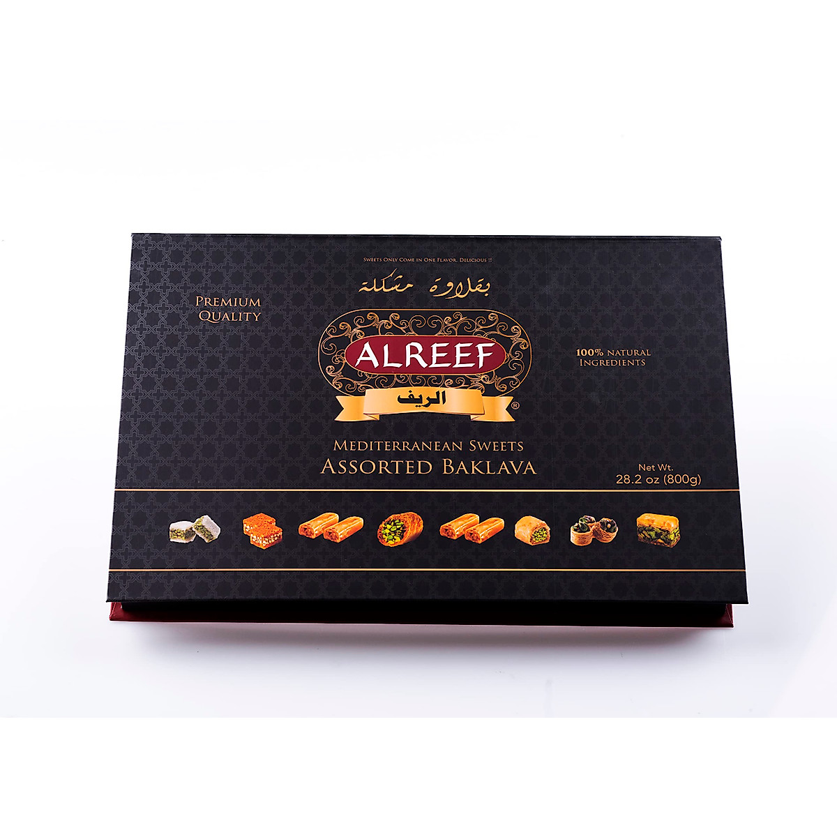 Alreef Assorted Mediterranean Baklava 800g (70-80PCS)
