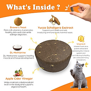 Munchy Chomps Lawn Guard Munch for Cats - Supports Urinary Tract & Gut Health - Prevents Yellow Spots on Grass - with DL-Methionine, Fiber & Probiotics (Bacon)