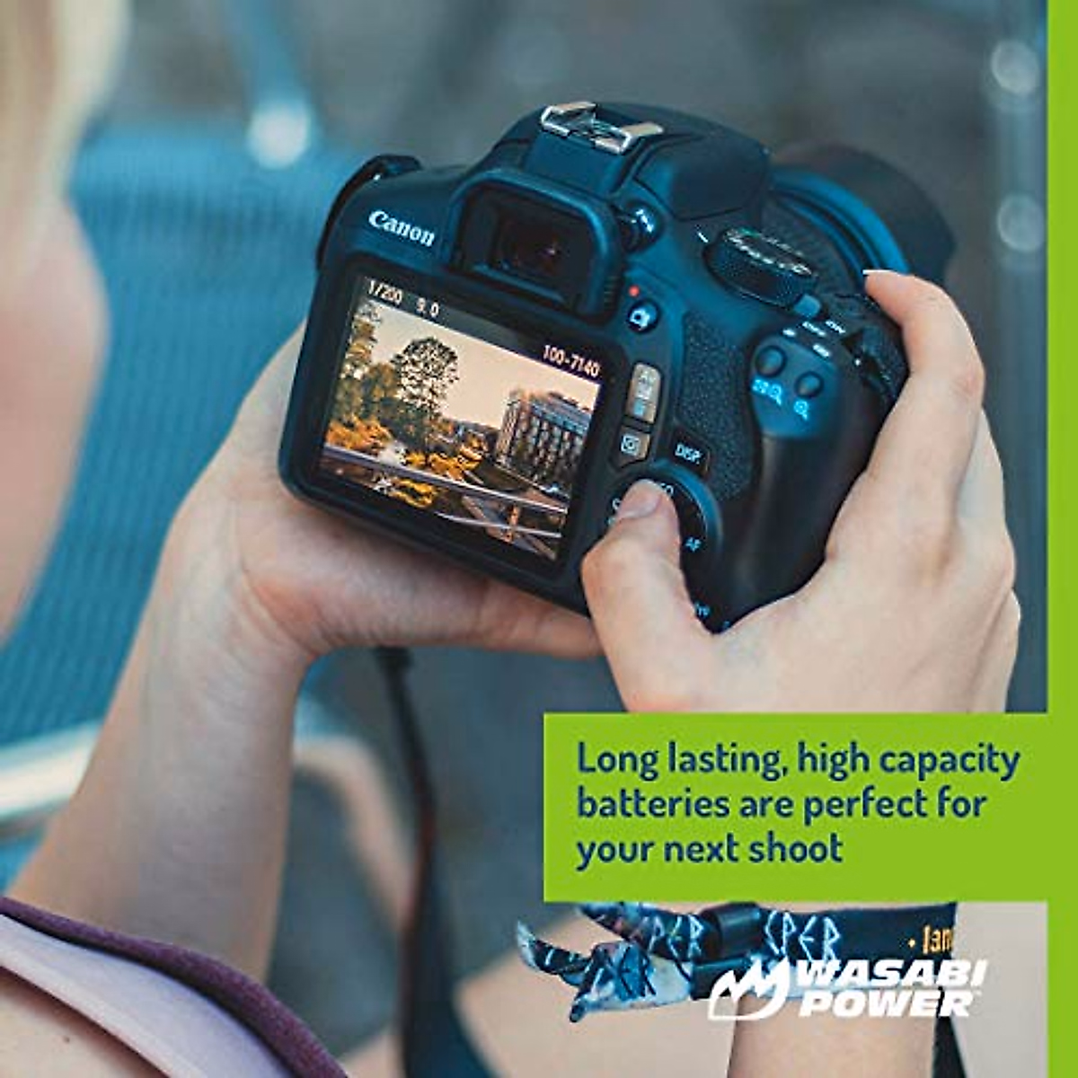 Wasabi Power NB-13L Battery for Canon PowerShot G1 X Mark III, G5 X, G7 X, G7 X Mark II, G9 X, G9 X Mark II, SX620 HS, SX720 HS, SX730 HS, SX740 HS