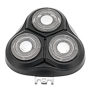 Electric Shaver Replacement Heads, 3 Heads Waterproof Universal Head Shaver for Men