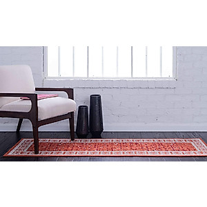 Unique Loom Outdoor Botanical Collection Area Rug - Atlanta (9' x 12' Rectangle, Cream/ Beige)