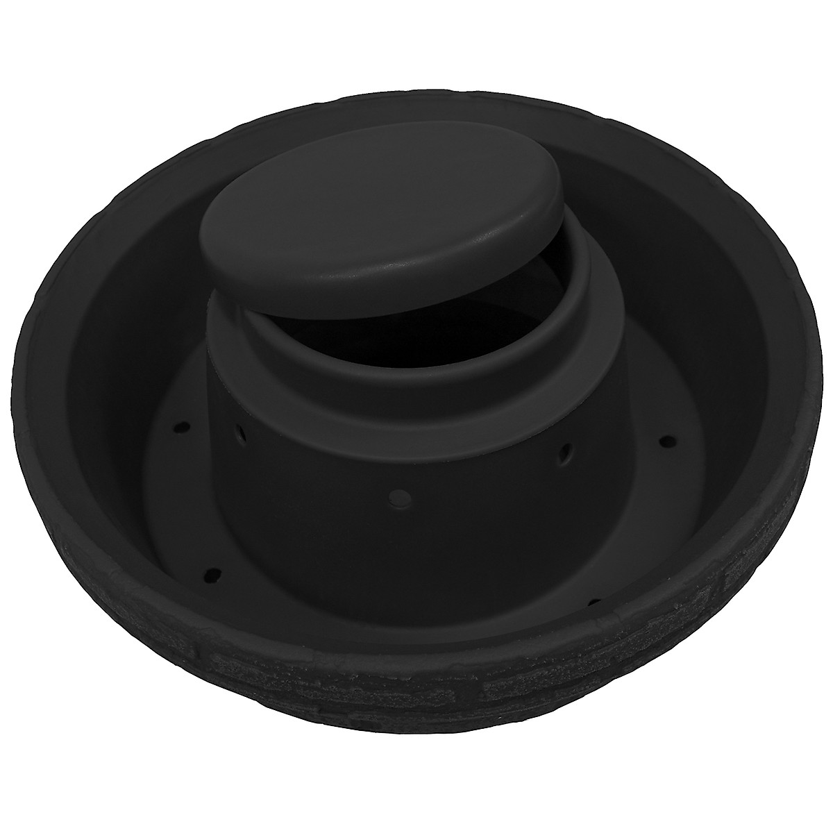 Good Ideas ECG3-Dar English Composting Garden Bin, Dark Granite