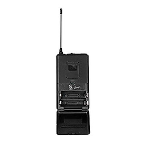 WENWEN Wireless Microphone System UHF 4 Channel 2 Handheld Mic 2 Headset 2 Lavalier Bodypack 2 Lapel Mic Pro Karaoke System Speaking Conference Wedding Party