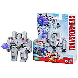 Transformers Classic Heroes Team Megatron Converting Toy, 4.5-Inch Action Figure, for Kids Ages 3 and Up
