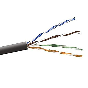 Belkin 1000-Foot Cat5e PVC Stranded UTP Bulk Networking Cable (Black)