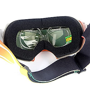 Fx-miRo Prescription Ski Goggles Rx Insert Optical Adaptor TR90 Flexible Bendable Universal Size Inner Frame Snowboard Motorcycle Goggle 2pcs