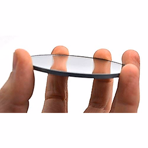 Concave Mirror - 3" Dia, 200mm Focal Length - 3mm Thick - Glass - Eisco Labs