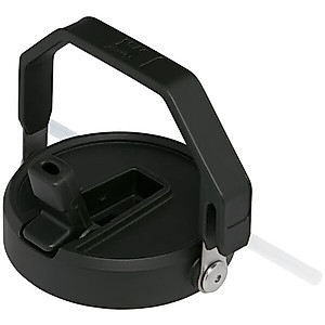 Stanley IceFlow Flip Straw Jug with Handle 96 oz| Twist On Lid and Flip Up Straw | Leak Resistant for Travel and Sports | Insulated Stainless Steel | BPA-Free | Charcoal