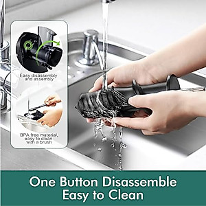 SiFENE Cold Press Juicer Machine, Wide Feed Chute, High Yield, Better Flavor, Easy to Clean Juice Extractor Maker for Whole Fruit & Vegetable, BPA-Free Celery Juicer with Quiet DC Motor