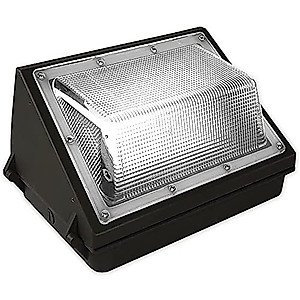 (4 Pack) LED Wall Pack Light, 100W 11000LM 5000K Daylight with Dusk-to-Dawn Sensor Wall Lights, 600-800W HPS/HID Equivalent Commercial and Industrial Outdoor LED Lights for Warehouses, Parking Lots