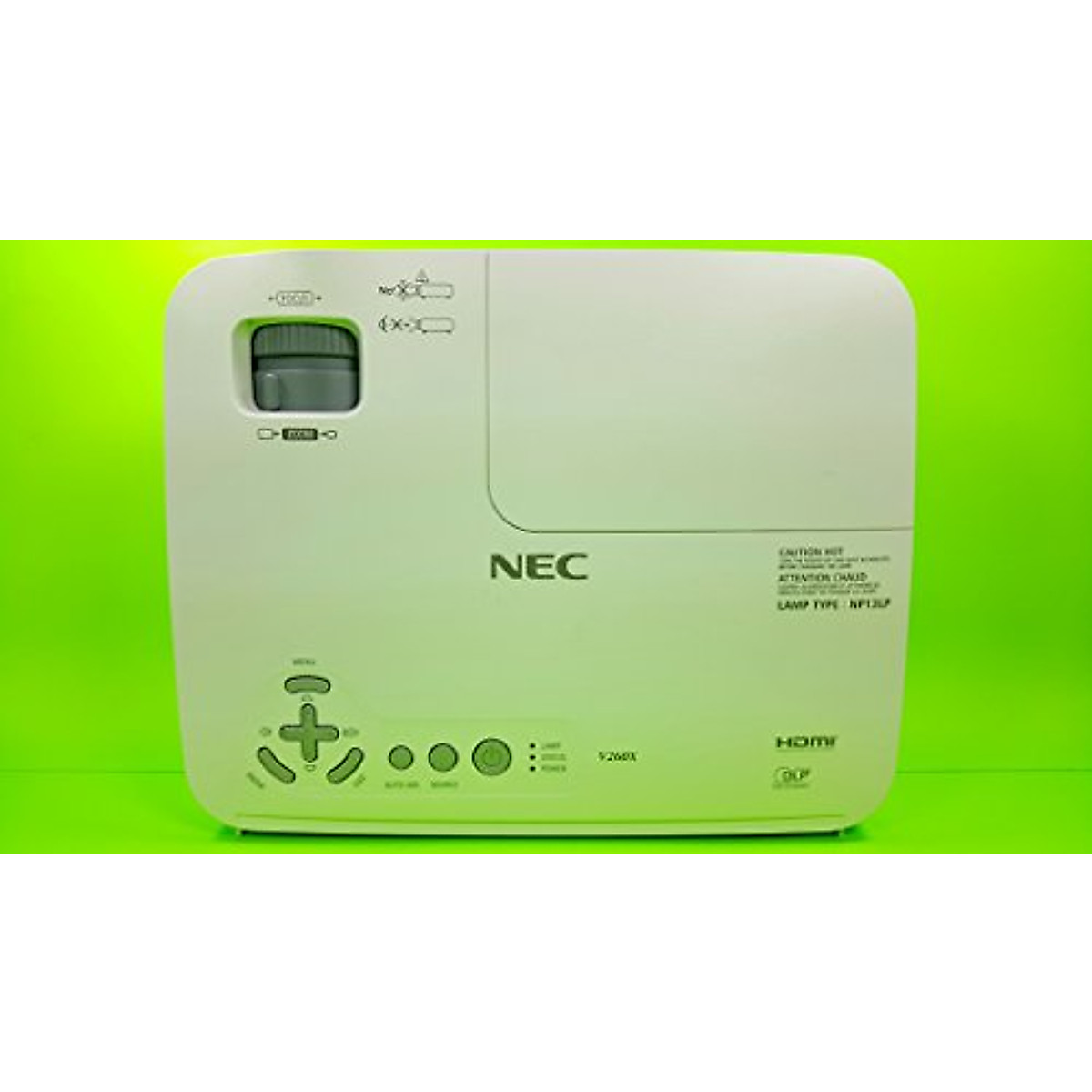 NEC 2600-lumen High-Brightness Mobile Projector (NP-V260X)