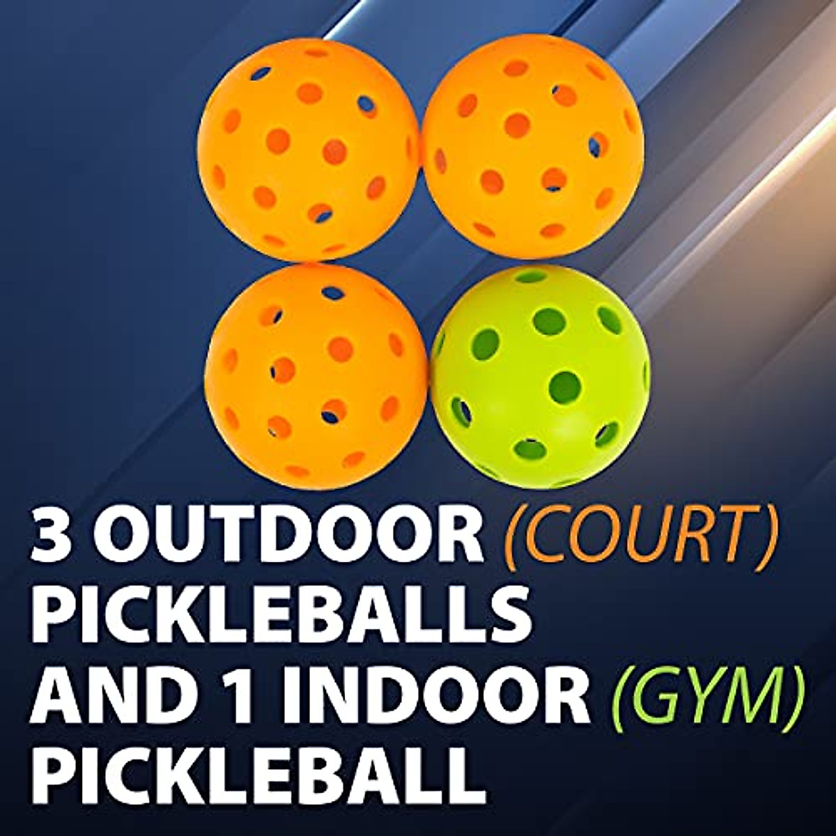Lifetime Pro Pickleball Set – Includes Pickleball Net, 4 Paddles, 3 Outdoor Pickleballs, 1 Indoor Pickleball, 2 Portable Bases, Steel Poles, Paddle Bag, and Bag for Complete Set