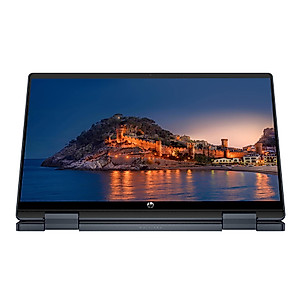 HP 2023 Pavilion 2-in-1 14" FHD Touchscreen Laptops for Student & Business, Intel 12th Gen Core i3-1215U, Up to 4.4 GHz, 8GB RAM|512GB SSD, Long Battery Life, USB-C, Windows 11, Blue, ROKC HDMI Cable