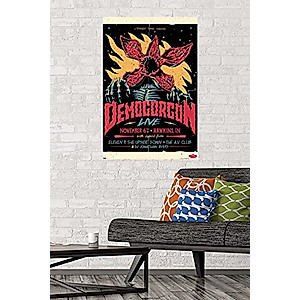Trends International Netflix Stranger Things-Demogorgon Live Wall Poster, 22.375 in x 34 in, Unframed Version