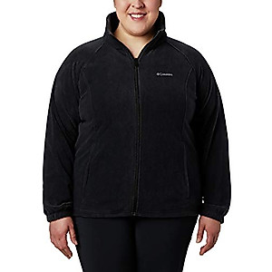 Columbia Women's Benton Springs Full Zip, Black, Petite Small