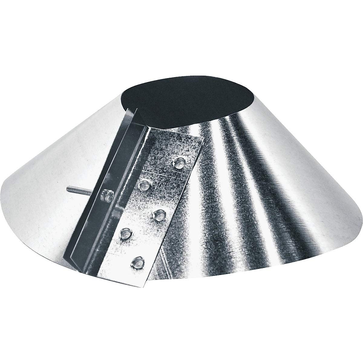 UNITED STATES HDW/U S HA Galvanized Storm Collar, 3"