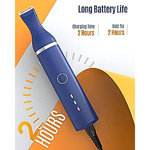 Dog Paw Trimmer , 2-Speed Small Dog Clippers for Face, Ear, Pet Grooming Tool for Cats Rabbits