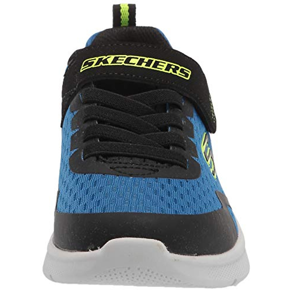 Skechers boys Microspec Max Sneaker, Royal/Black, 13 Little Kid US