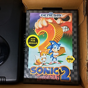 Sega Genesis 2 Console Sonic the Hedgehog 2 Bundle Pack