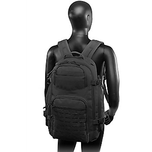 HIGHLAND TACTICAL Men's Roger, Black, 1 Size fits All