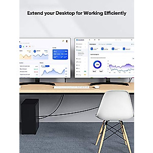 CableCreation Active DisplayPort to HDMI Cable 4K@60Hz HDR, 8FT Unidirectional DisplayPort 1.4 to HDMI Monitor Cable, DP to HDMI Cable Support 4K@60Hz, 2K@144Hz, 1080P@144Hz, Eyefinity Multi-Display