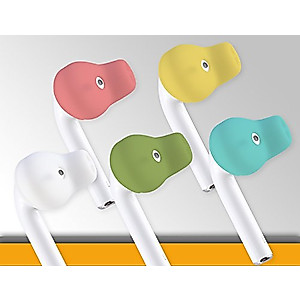 ACOUS Design Purest Earbuds Covers Anti-Slip Sport Covers Compatible with Apple EarPods and AirPods (White)