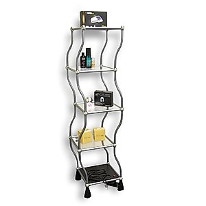Vintage Dancing Shelf - Antique Rotating Display Shelf for Home Decor | Retro Moving Bookshelf