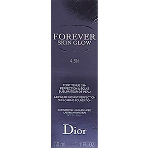 Dior Forever by Christian Dior Skin Glow 24h Skin Caring Foundation 4, 5n Neutral/glow Spf 35, 1.0 Ounce