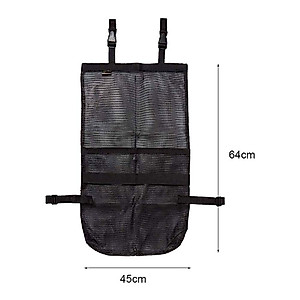 MHKGIOA Double Oxygen Cylinder Bag - Wheelchair Oxygen Tank Bag for D and E Cylinders Bottle - Oxygen Backpack Holder for Wheelchair & Walker