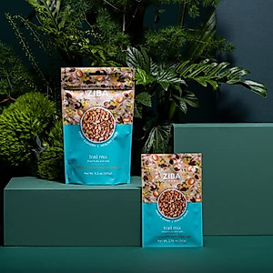 Ziba Foods Trail Mix - Sweet Apricot Kernels, Mulberries, Raisins, Almonds & Pistachios - Non-GMO, Vegan, Whole 30 Friendly & Paleo - High in Fiber, Iron & Antioxidants - Sweet & Savory, Pack of 6