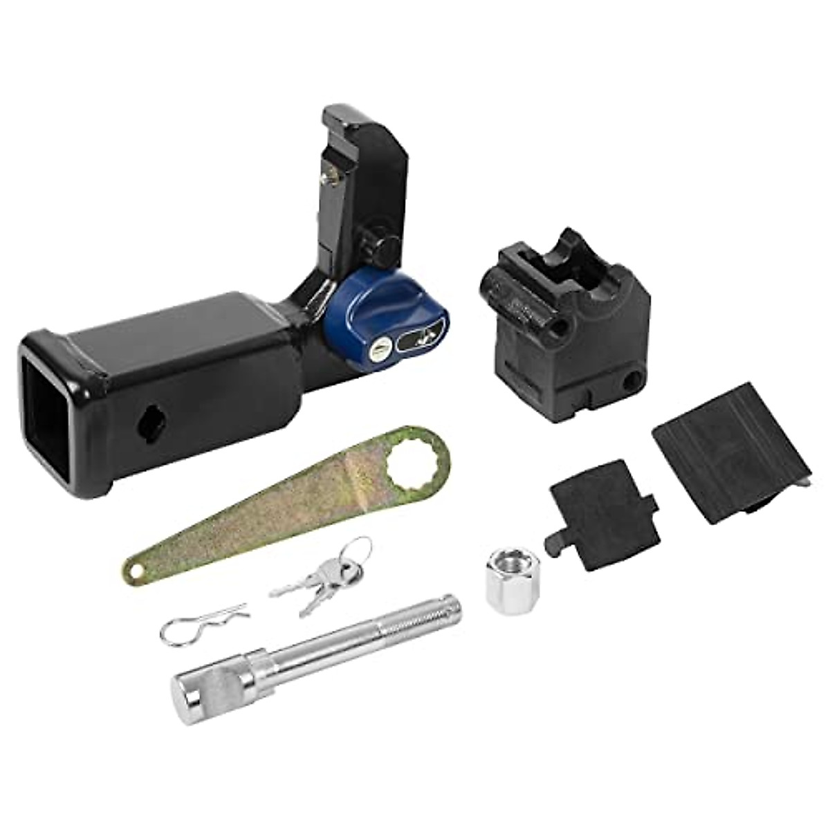 Draw-Tite Hidden Hitch 76905, Completely Hidden Trailer Hitch, 2 in. Removable Receiver, Black, Compatible with 2016-2022 Lexus RX350, 2016-2021 Lexus RX450h