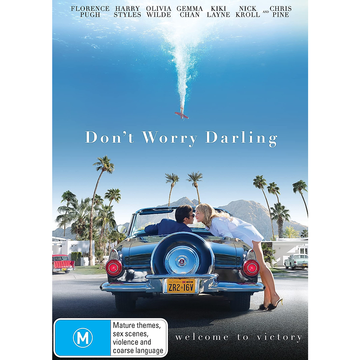 Don't Worry Darling | Florence Pugh, Harry Styles, Olivia Wilde | NON-USA Format | Region 4 Import, Australia