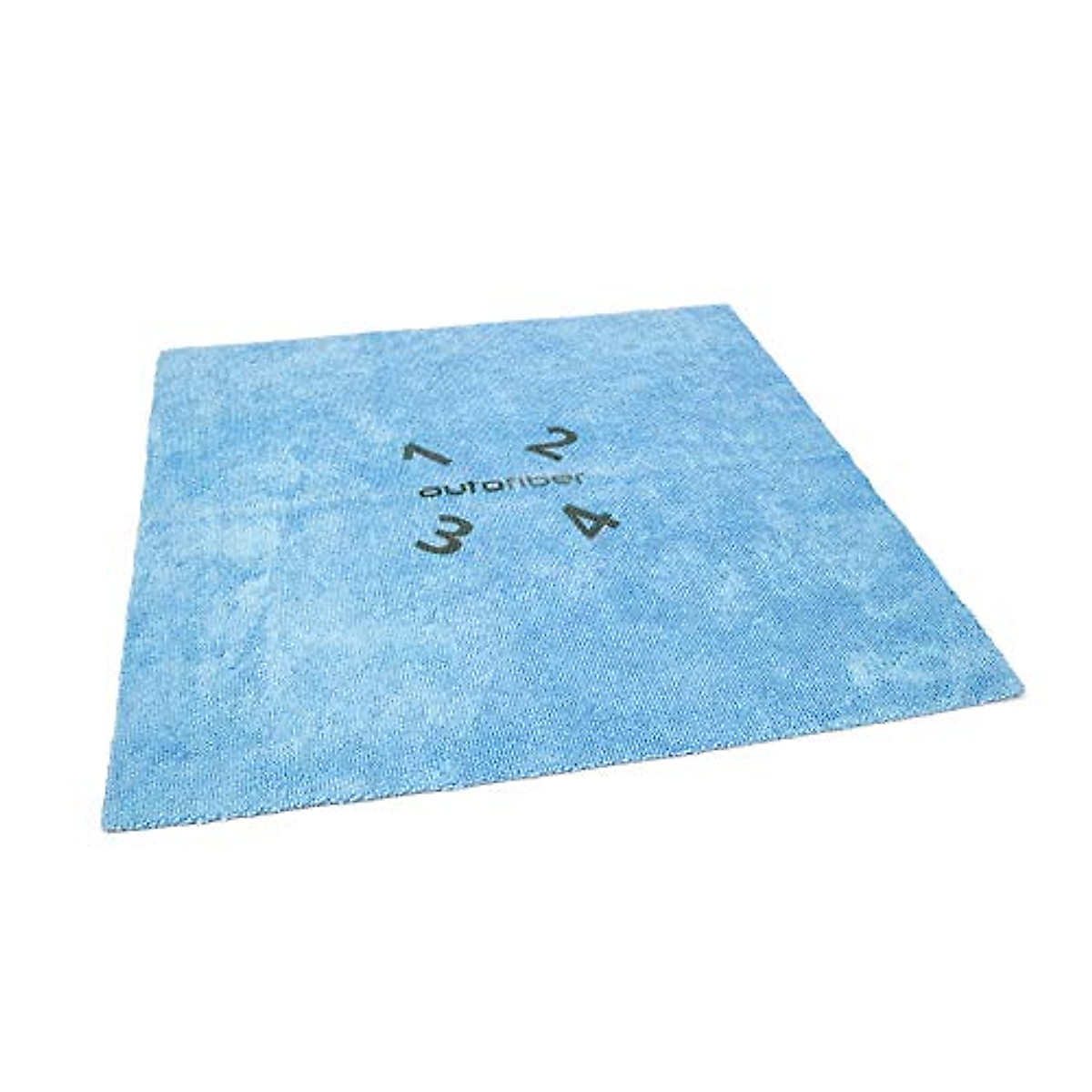 Autofiber [Quadrant Wipe] Premium Coating Leveling Towel (16"x16") 10 Pack (Blue)