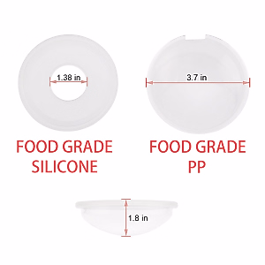 YIYEE Breast Shells Milk Saver for Breastfeeding, 4 Pack BPA Free Breast Shield Nursing Cups Protect Sore Nipples Breast Milk Collection Shells