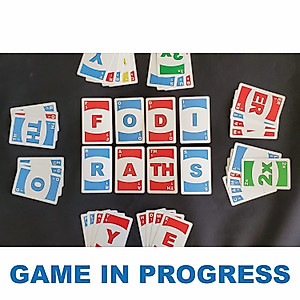 Yammer Word Card Game, Fun Family Word Game for Adults, Kids, Game Night, 1-6 Players, Ages 8+
