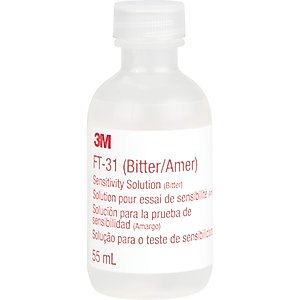 3M FT-31 Replacement Sensitivity Solution for Respirator Qualitative Fit Test Kit, Bitter – 55 mL Bottle