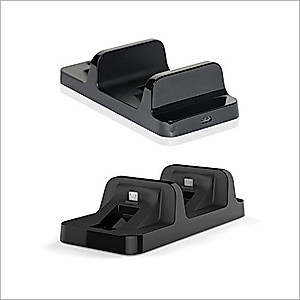 Dobe PS4 Dual Charging Dock Compact Station Black for PS4/PS4 Slim/ PS4 Pro Controller