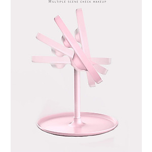 FQYYDD Illuminated Makeup Mirror Make-Up Backlight Led Light Comb Mirror Removable