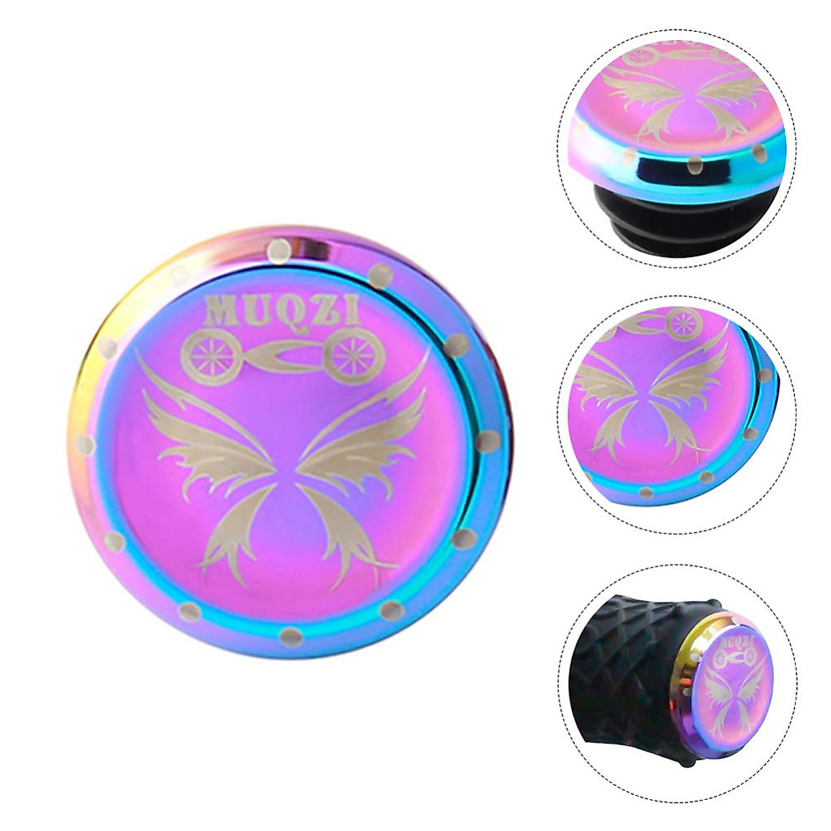 BESPORTBLE 1 Pair Bicycle Handlebar Plug Bike Grips Handlebar Mountain Bike Handlebar End Caps Bike Handlebar Caps Bar End Caps Road Bike Bar End Plug Road Bike Accessories Handlebar Cover