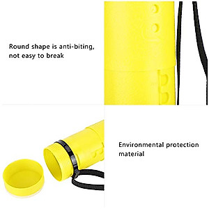 Blueprint Tube, Moisture-Proof Documents Storage Tube, with Strap for Posters Maps(yellow)