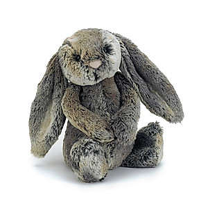 Jellycat Bashful Woodland Bunny Stuffed Animal, Medium 12 inches| Rabbit & Bunny Plush Toy | Classic Children's Gift