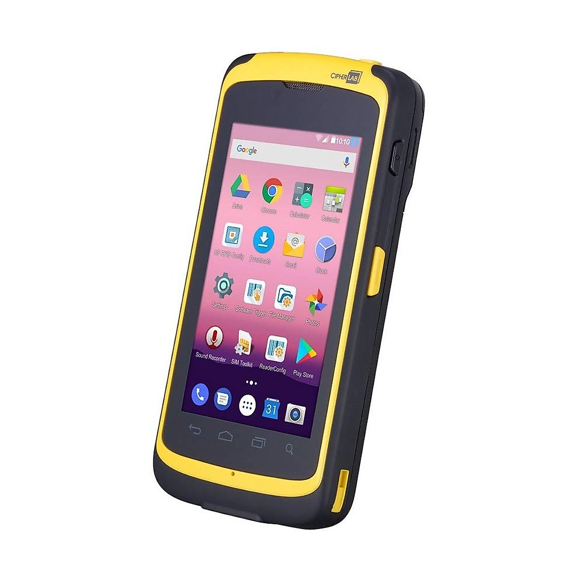 CipherLab RS51 2D Imager Android 8.1 LTE/BT/WiFi/GPS/NFC/GMS Barcode Scanner 4.7" HD Touch Screen