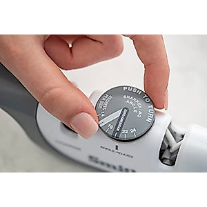 Smith's 51109 Select Angle Adjust Manual Knife Sharpener, White/Gray