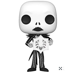 Funko Pop! Disney: The Nightmare Before Christmas 30th Anniversary - Jack Skellington with Snowflake Specialty Series Bundled with a Byron's Attic Protector