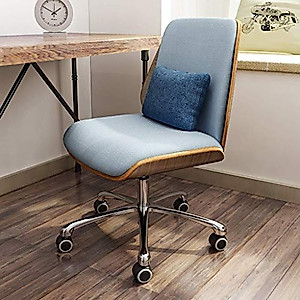 ZLBYB Office Chair, Office Computer Swivel Desk Task Chair, Ergonomic Executive Chair