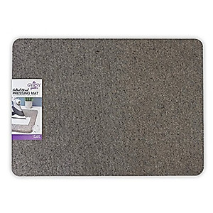 Gypsy Quilter Felted Wool Pressing Mat 17"x24"x0.5", Made in USA …