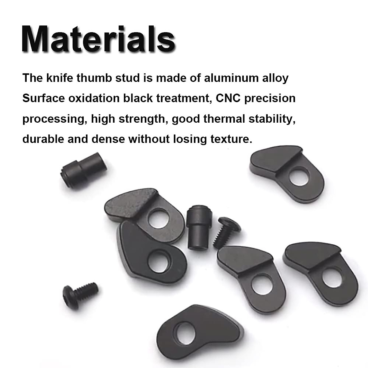 FLAMEDUKE Knife Thumb Studs for Osborne 940 Thumb knife for Osborne 575 1pcs plum screwdriver for Buck Pocket Knife Edc Knife