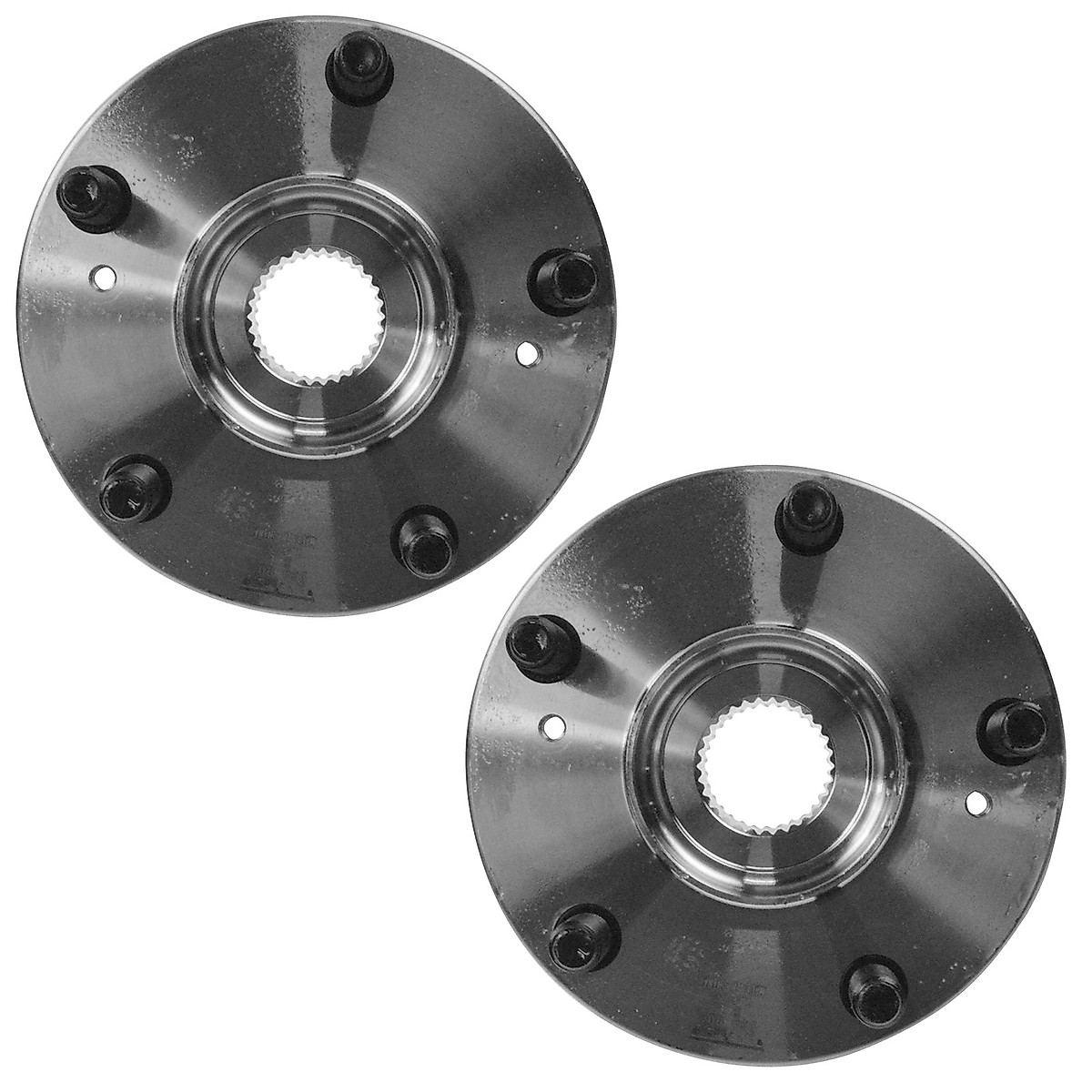 Front Wheel Hub Bearing Kit LH Driver RH Passenger Pair for Accord TSX Crosstour